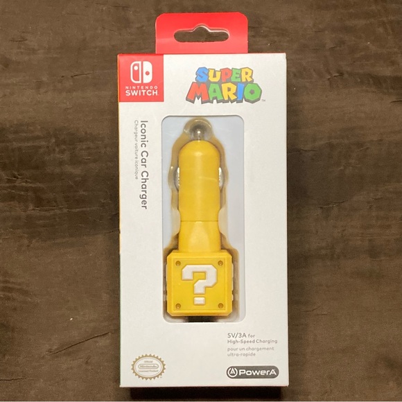 Nintendo | Video Games & Consoles | Iconic Car Charger Yellow Super ...